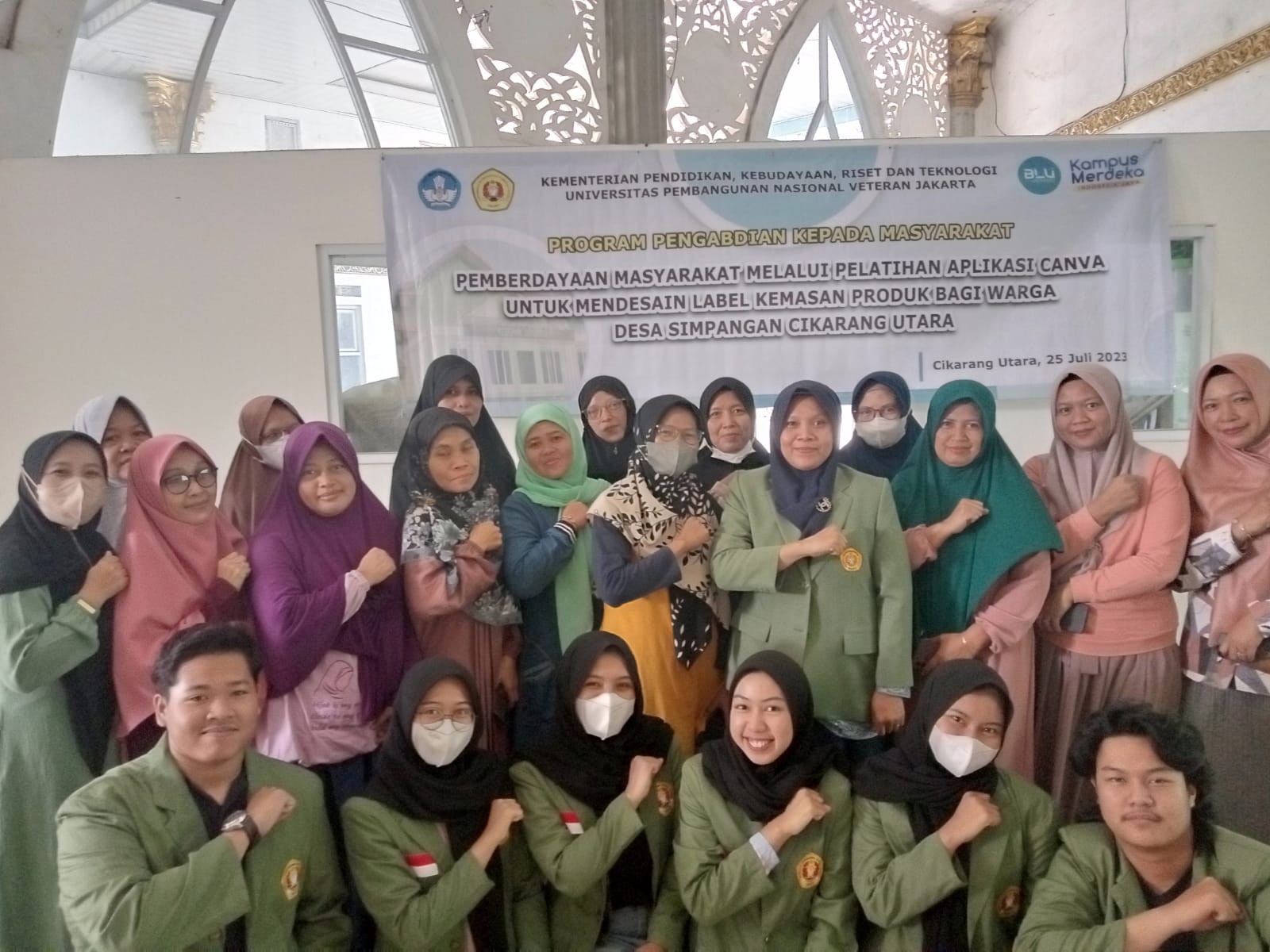 Menuju Kemandirian Kreatif di Desa Simpangan Cikarang Utara Dibantu ...