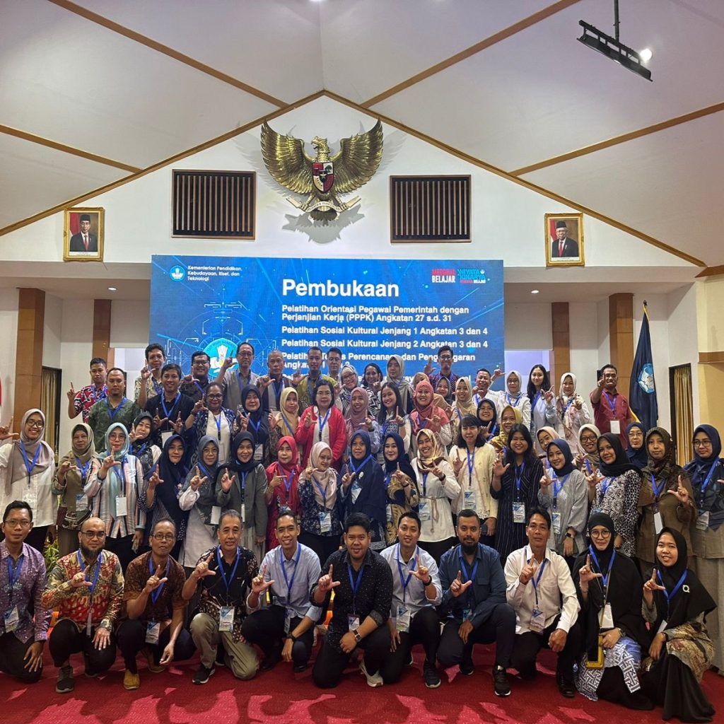 Pembukaan Pelatihan Orientasi Dan Pelatihan Teknis Bagi PPPK oleh Kemendikbud Ristek di Depok ...