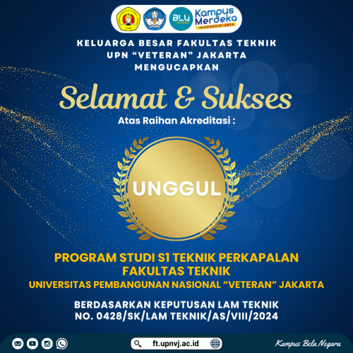 Selamat dan Sukses Kepada Prodi S1 Teknik Perkapalan Atas Raihan ...