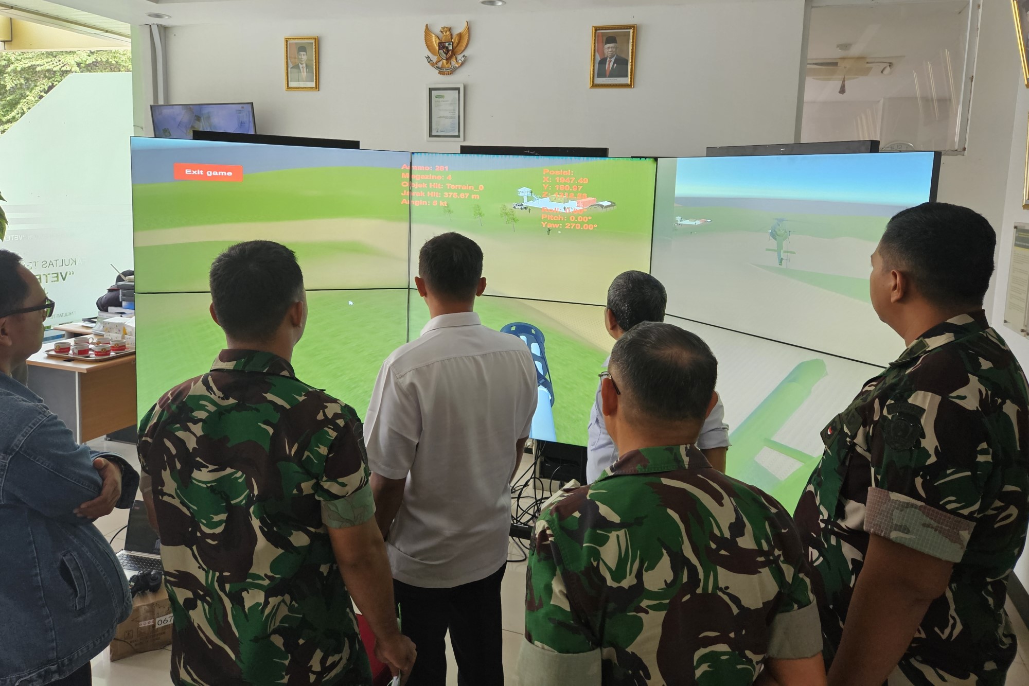 Tim Fakultas Teknik UPNVJ bersama PUSPENERBAD Uji Coba Langsung ...